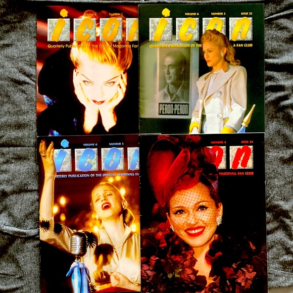 Other | Madonna Vintage Official Fan Clubicon Quarterly Publications ...